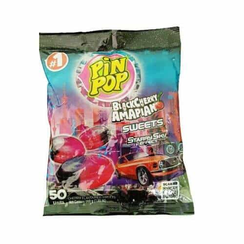 Pin Pop Candy Black Cherry 50's - Sweet Zone