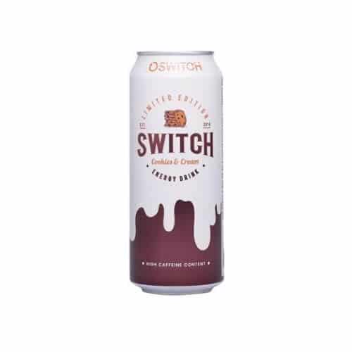 Switch Energy Drink Cookies & Cream 500ml - Sweet Zone